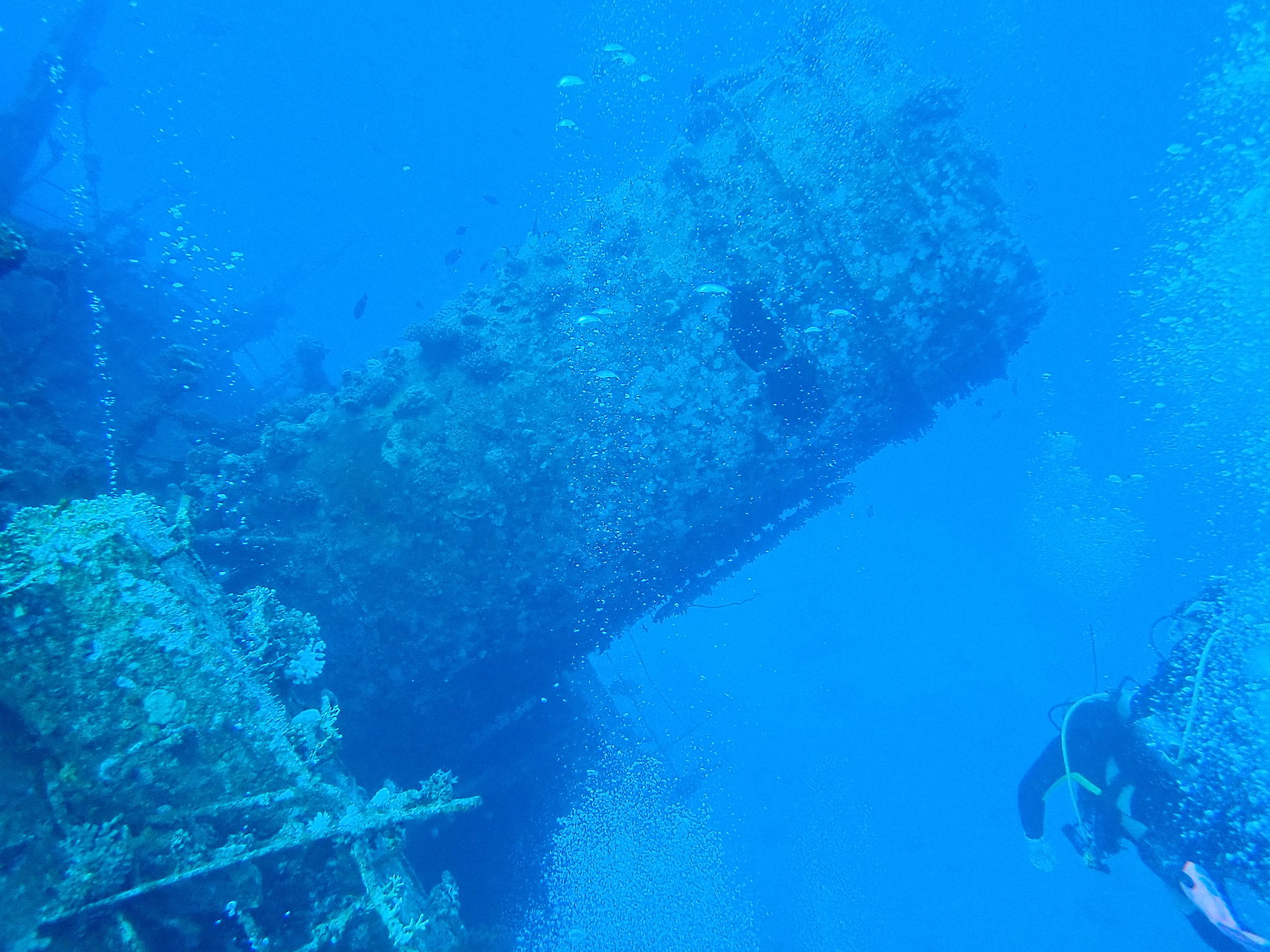 Epave - Cours plongée Paris